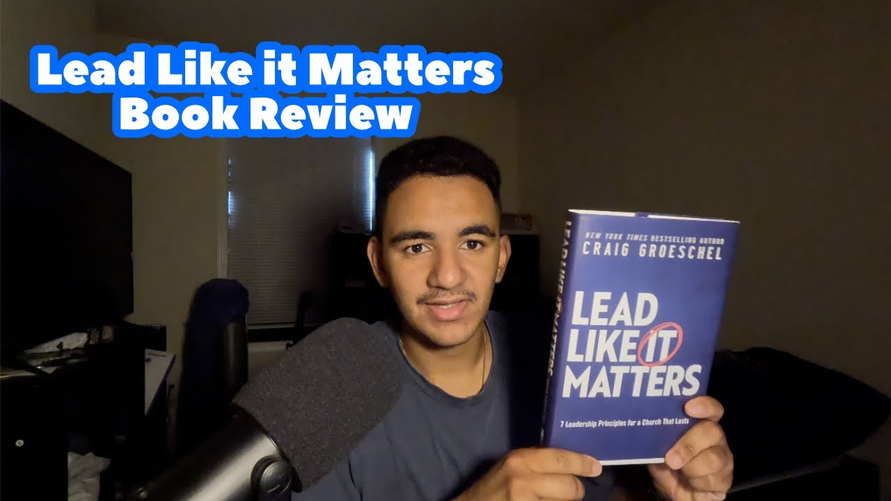 Book Review "Lead Like it Matters" - YouTube