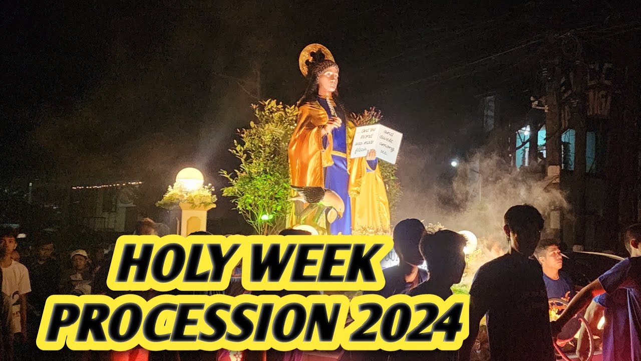 CAMALIG ALBAY, BICOL | HOLY WEEK PROCESSION 2024 | GOOD FRIDAY (March ...