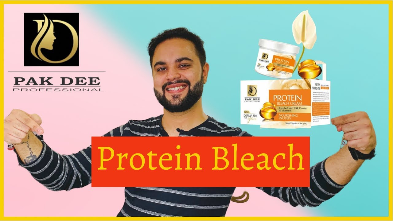 Protein Bleach for Instant Glow & Nourishment || Pak Dee - YouTube