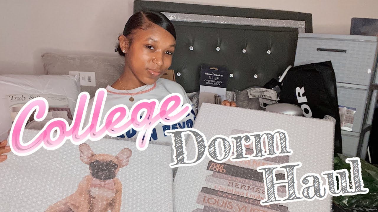 COLLEGE DORM HAUL 2020 - YouTube