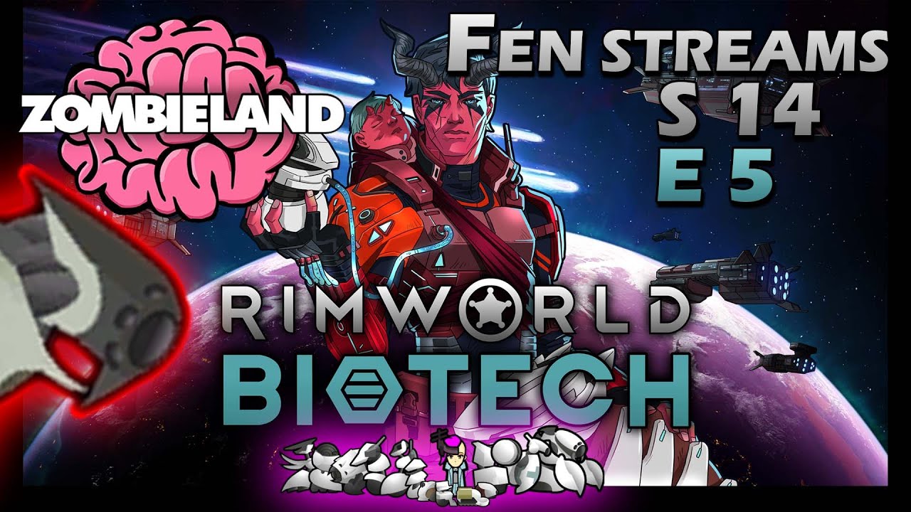 Rimworld: Biotech [S14 E5] Mechinator v. Frozen Zombie Infested World ...