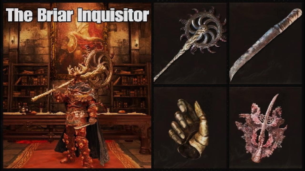 Elden Ring | The Briar Inquisitor | Colosseum | Build Shown At End | (Lore in Description) - YouTube