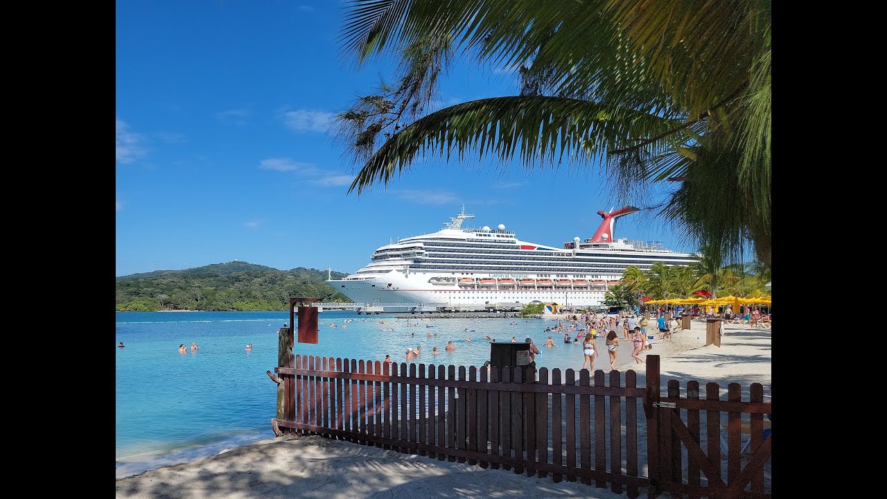 Mahogany Bay [Carnival Sunrise] March 2022 - YouTube