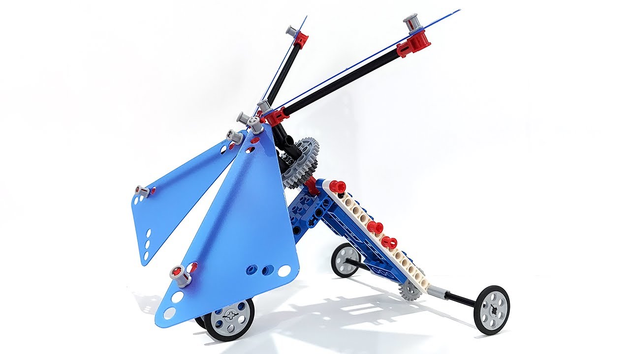 Lego 9686 Module 9 - Land Yacht ++ - YouTube