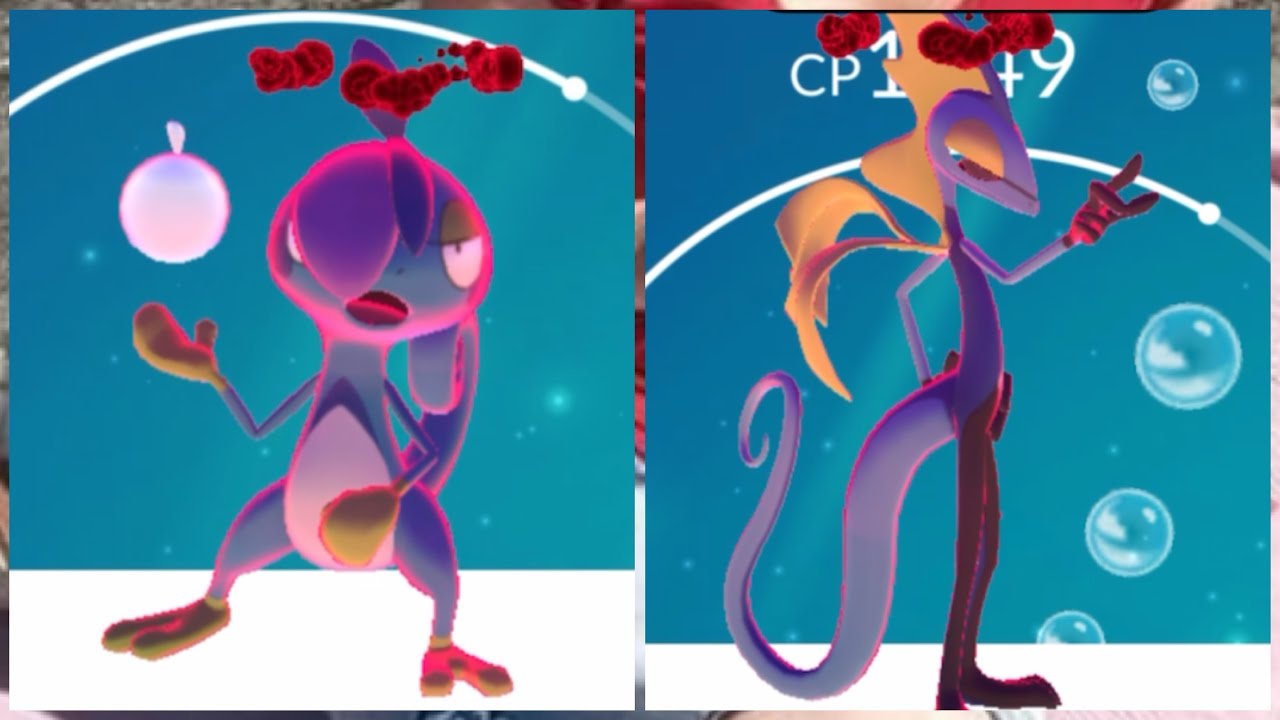 Pokemon GO - Dynamax Drizzile evolve Dynamax Inteleon (iPhone 15 Pro ...