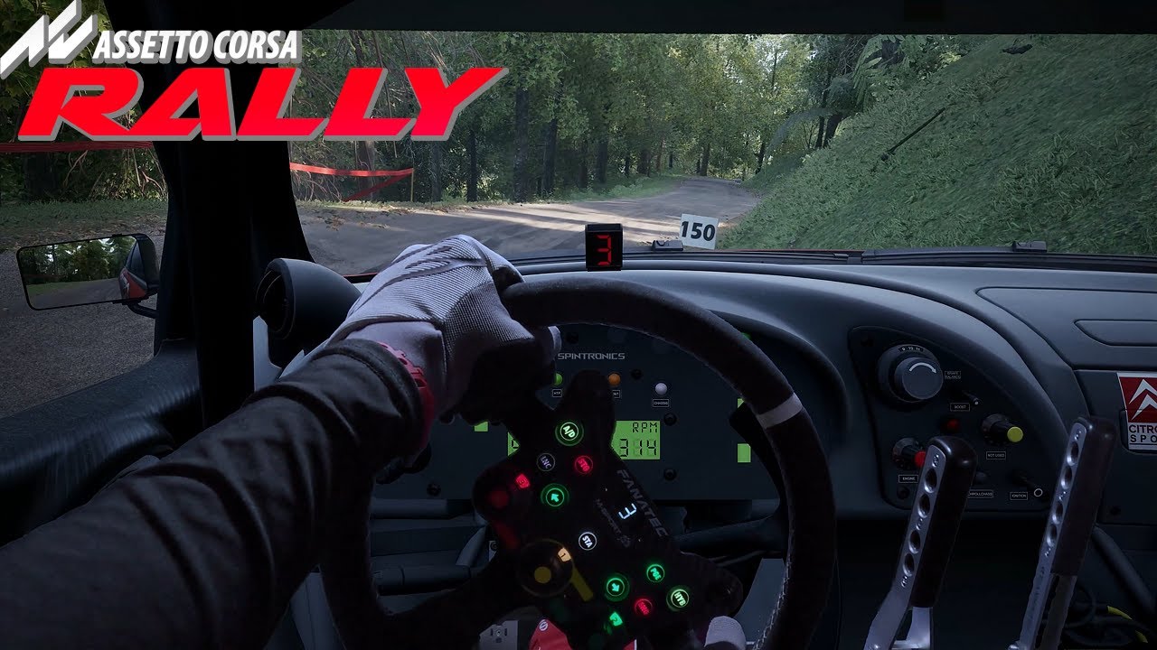 Assetto Corsa Rally – Flat-Out Rally in France (4K Rally POV) - YouTube