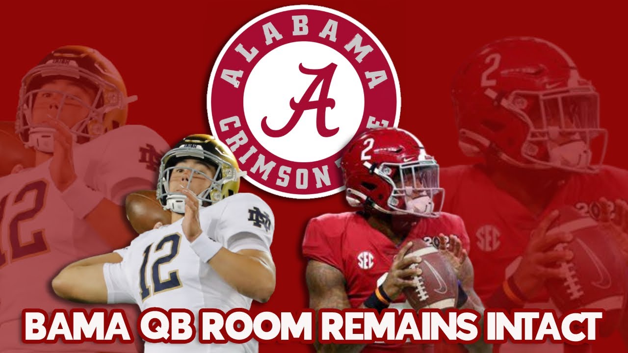 Alabama football: Bama's QB room remains intact after spring transfer ...