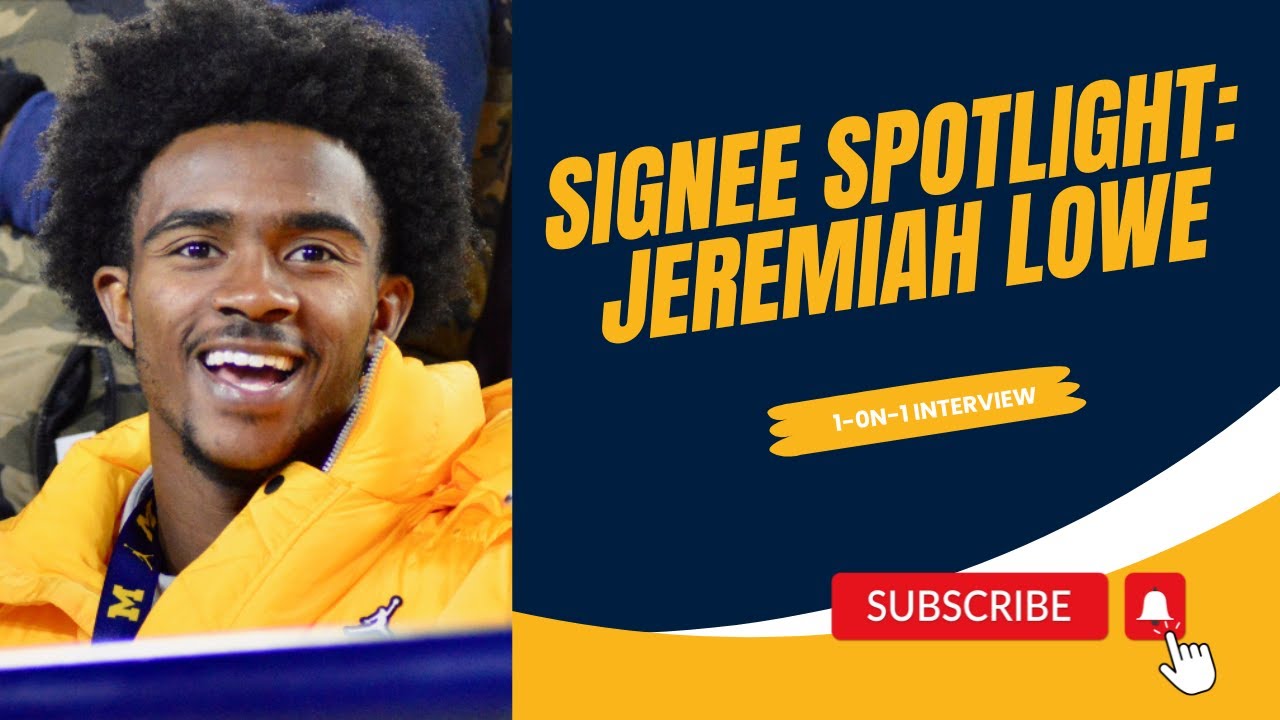 CB Jeremiah Lowe on his decision to sign with Michigan!! | #GoBlue ...