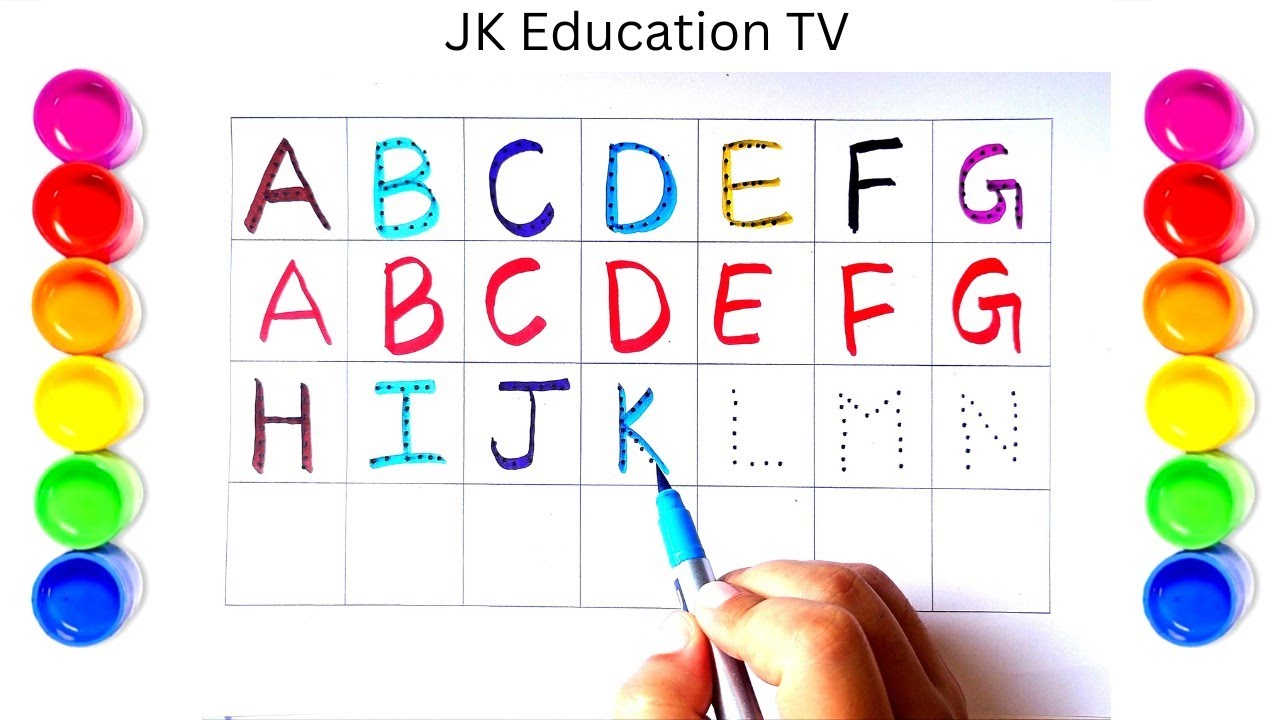 ABCD,abcd,A to Z kids learn ,A for Apple b for ball,kids rhyme ...