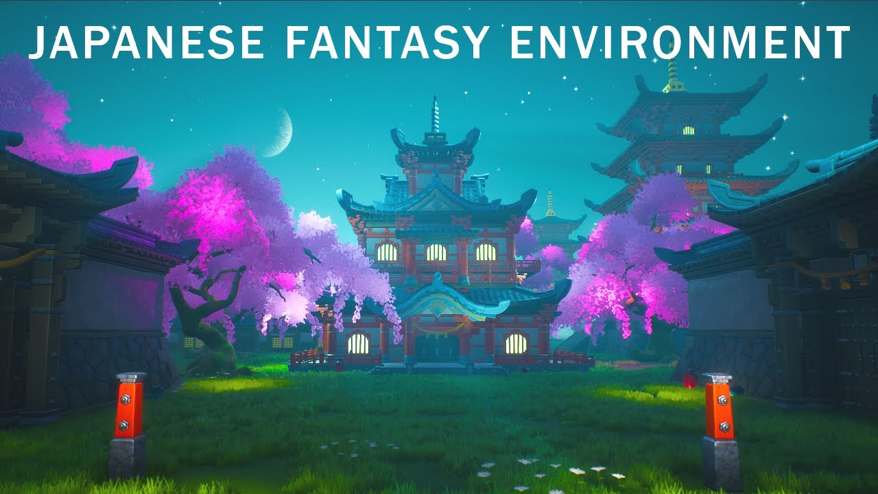Japanese Fantasy Game Environment (Core Engine) - YouTube