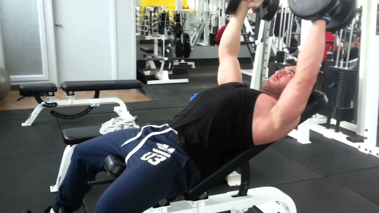 Super-Set: Incline Flyes + Cable Row - YouTube