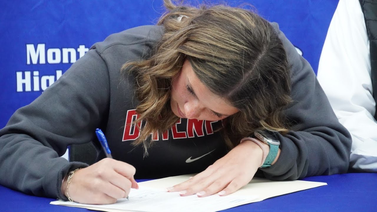 Watch ceremony for Montague's Britta Johnson, Davenport University ...