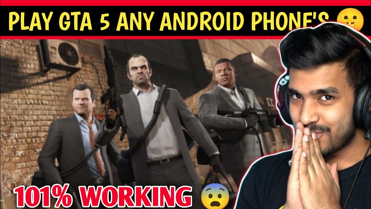 I PLAY GTA-5 ON MOBILE 🤫 || How To Play Gta 5 on Any Android Smartphone ...