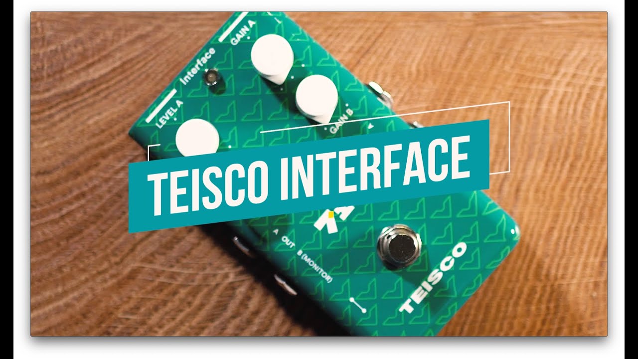 [EFP-021] 當錄音介面遇到效果器「Teisco - Interface」 - YouTube