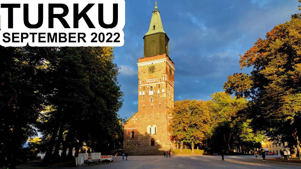Autumn Walking in Turku, Finland - End of September 2022 - YouTube