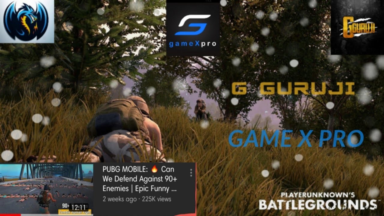 PUBG MOBILE GAMEPLAY WITH GAMEXPRO AND GGURUJI - YouTube