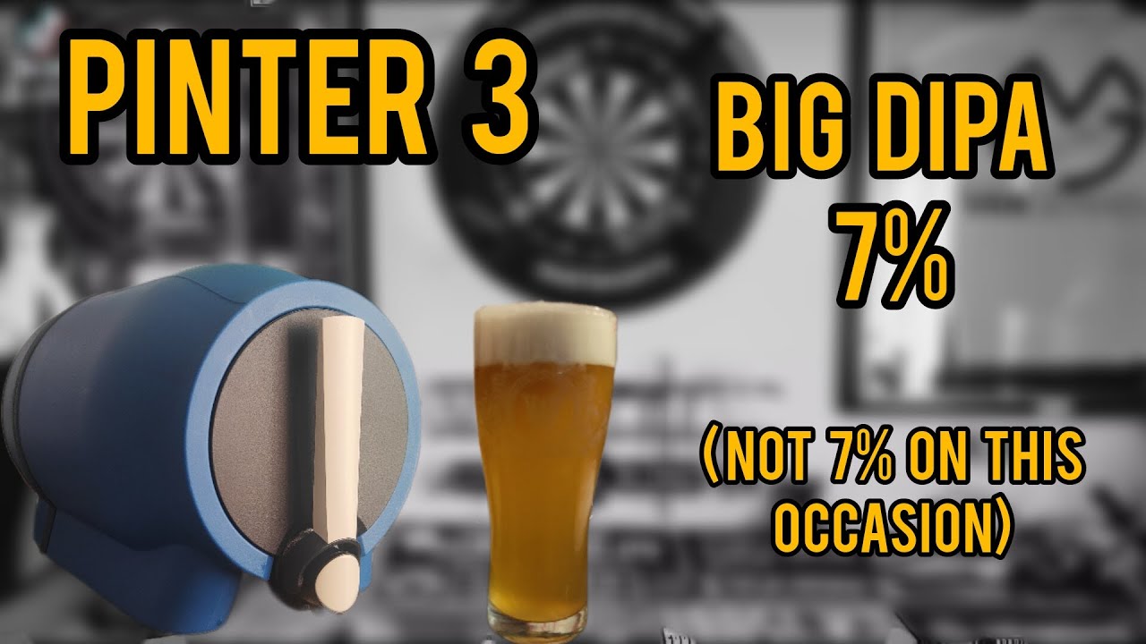 Big DIPA 6.3% - Pinter 3 - review No. 1628 - YouTube