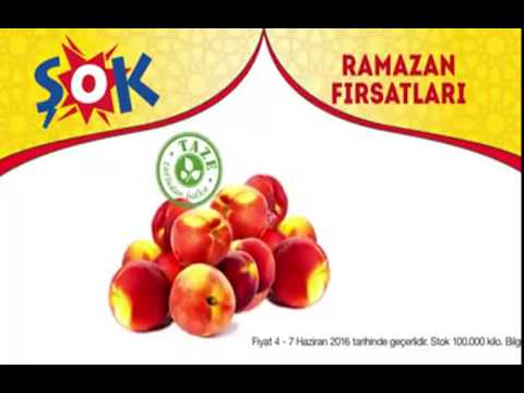 Şok Ramazan Fırsatları Şeftali Reklamı