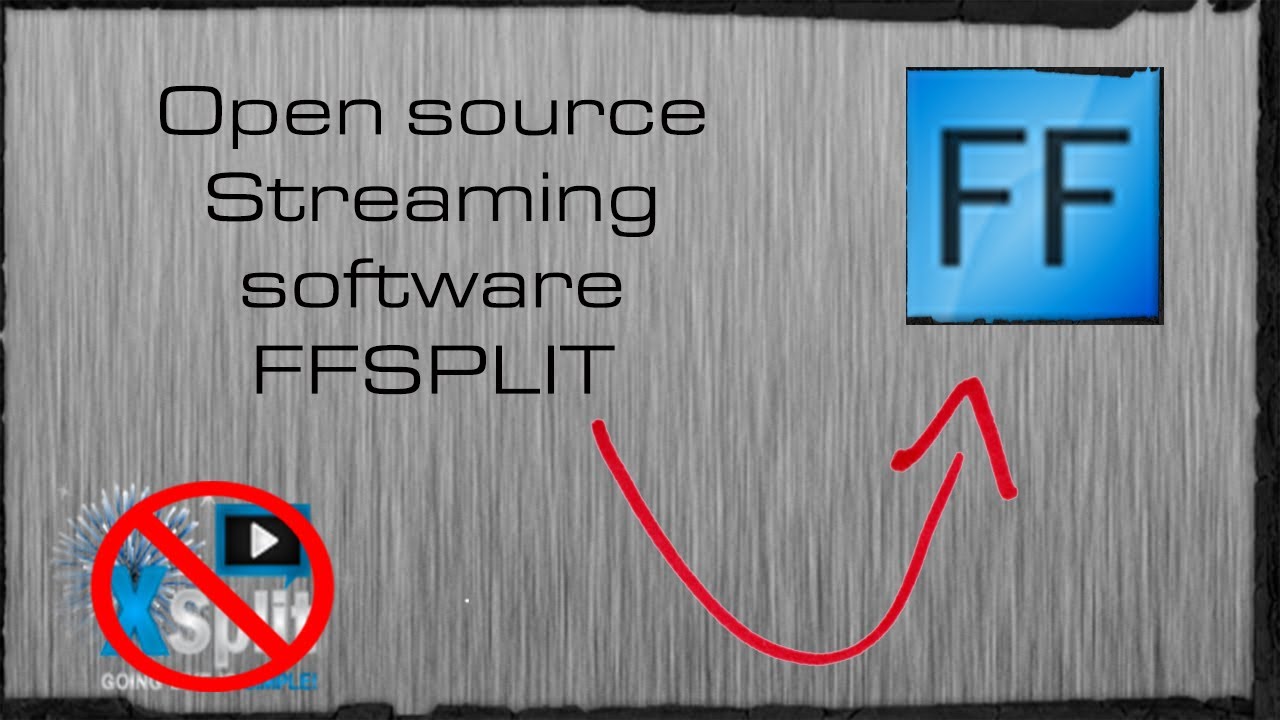 Free Streaming software like xsplit (ffsplit) - YouTube