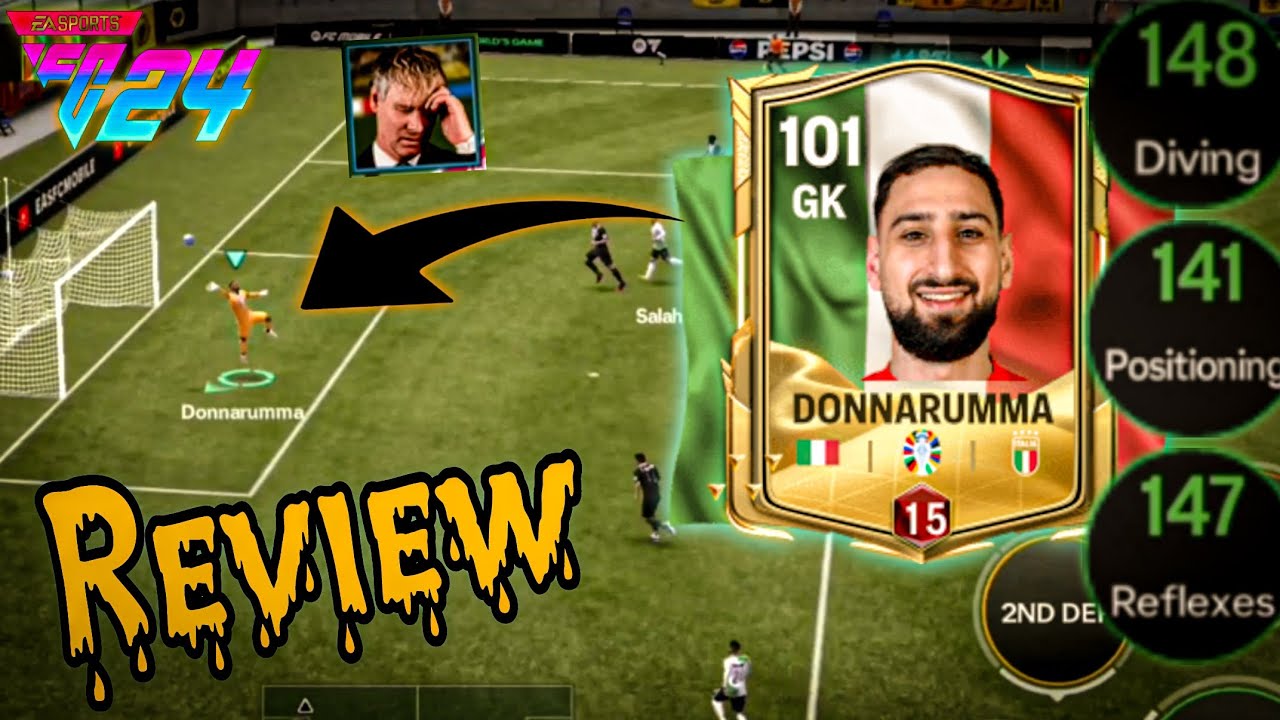 EURO DONNARUMMA RED RANK REVIEW 🔥🥵☠️ || REALLY TOTALLY WALL GOALKEEPER ...