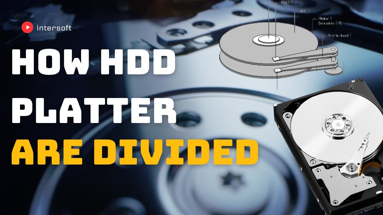 How Platter Are Divided? | Platter & LBA, CHS Address And Sector Idea ...