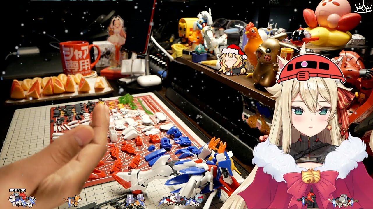 〖GUNPLA〗shining christmas gundam uwu〖Tsunderia〗 - YouTube