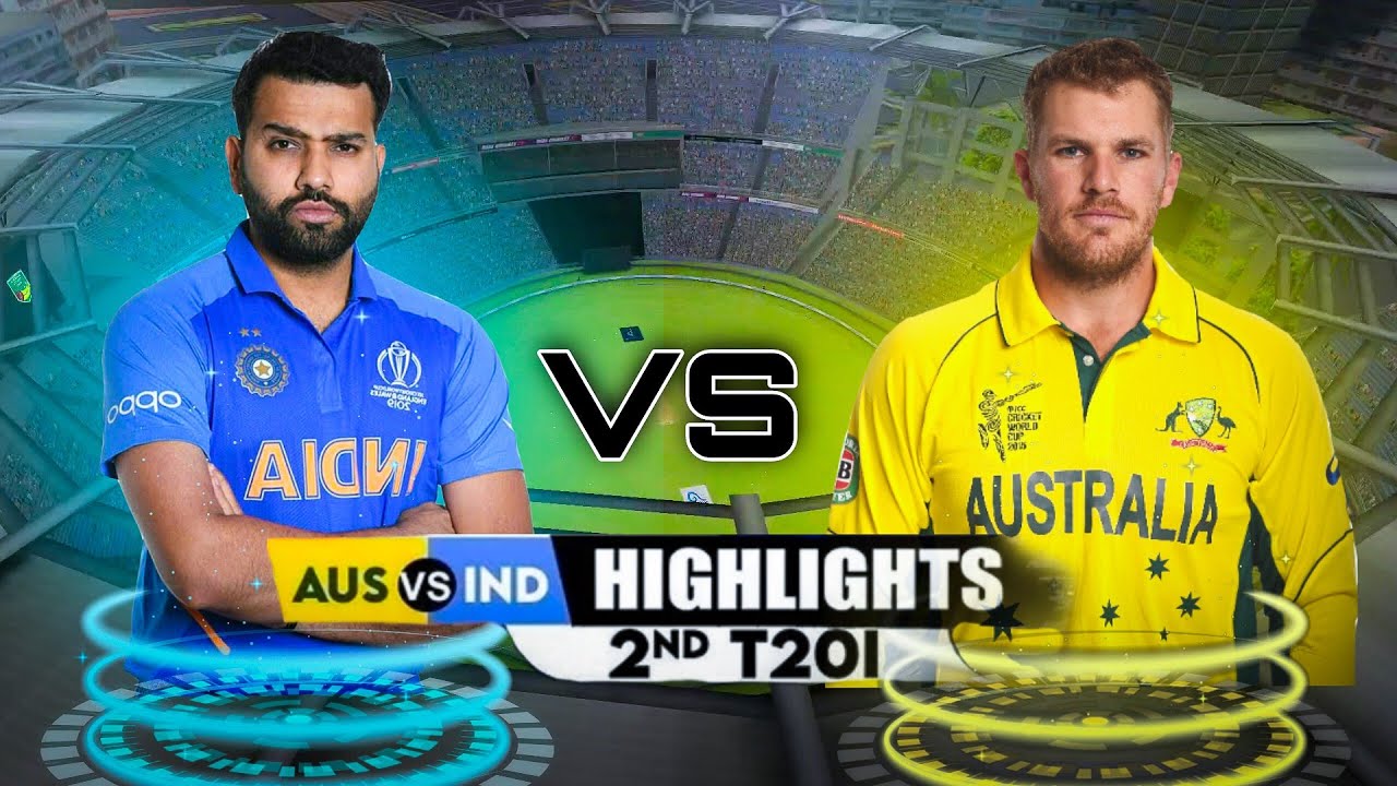 Ind vs Aus 2nd T20I 2022 Highlights || Ind vs Aus 2nd Match in RC22 ...