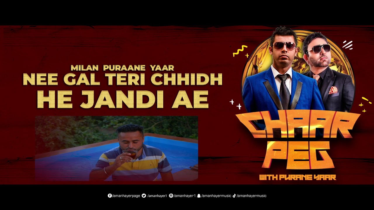 CHAAR PEG (Official Video) Mangi Mahal ft Aman Hayer | Latest Punjabi ...