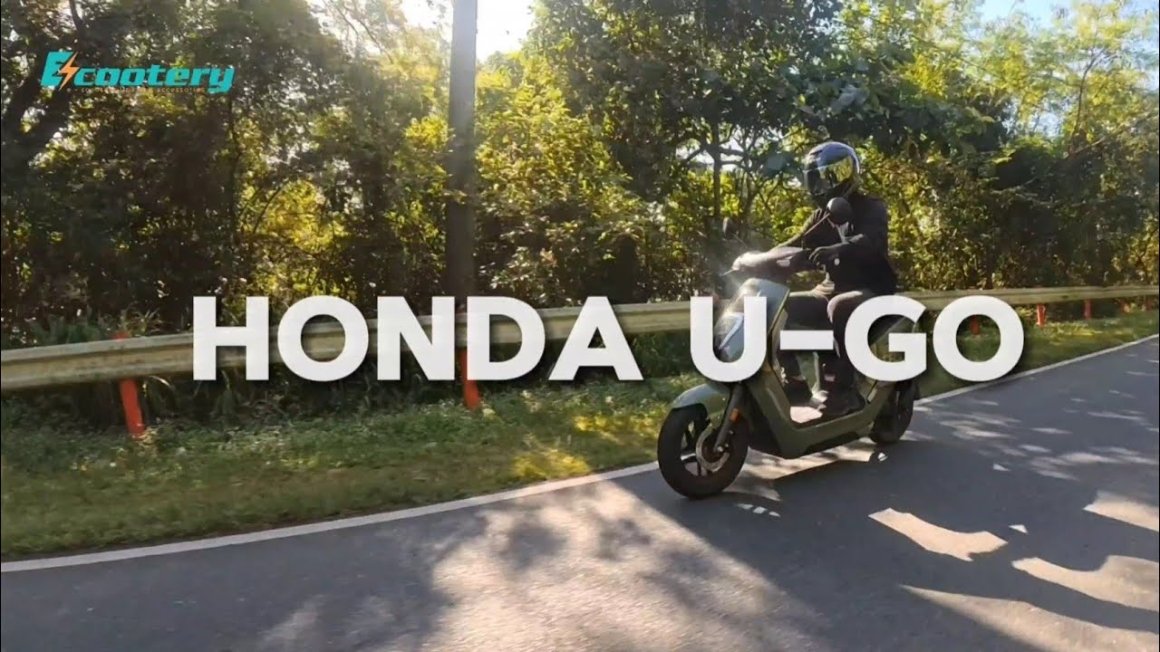 Honda U-Go Electric Scooter - YouTube