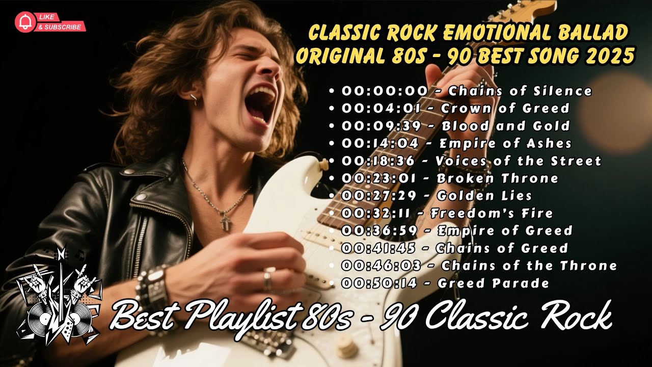 Original Song | 80s Classic Rock Vibes | Love Song with Guitar Solo ...