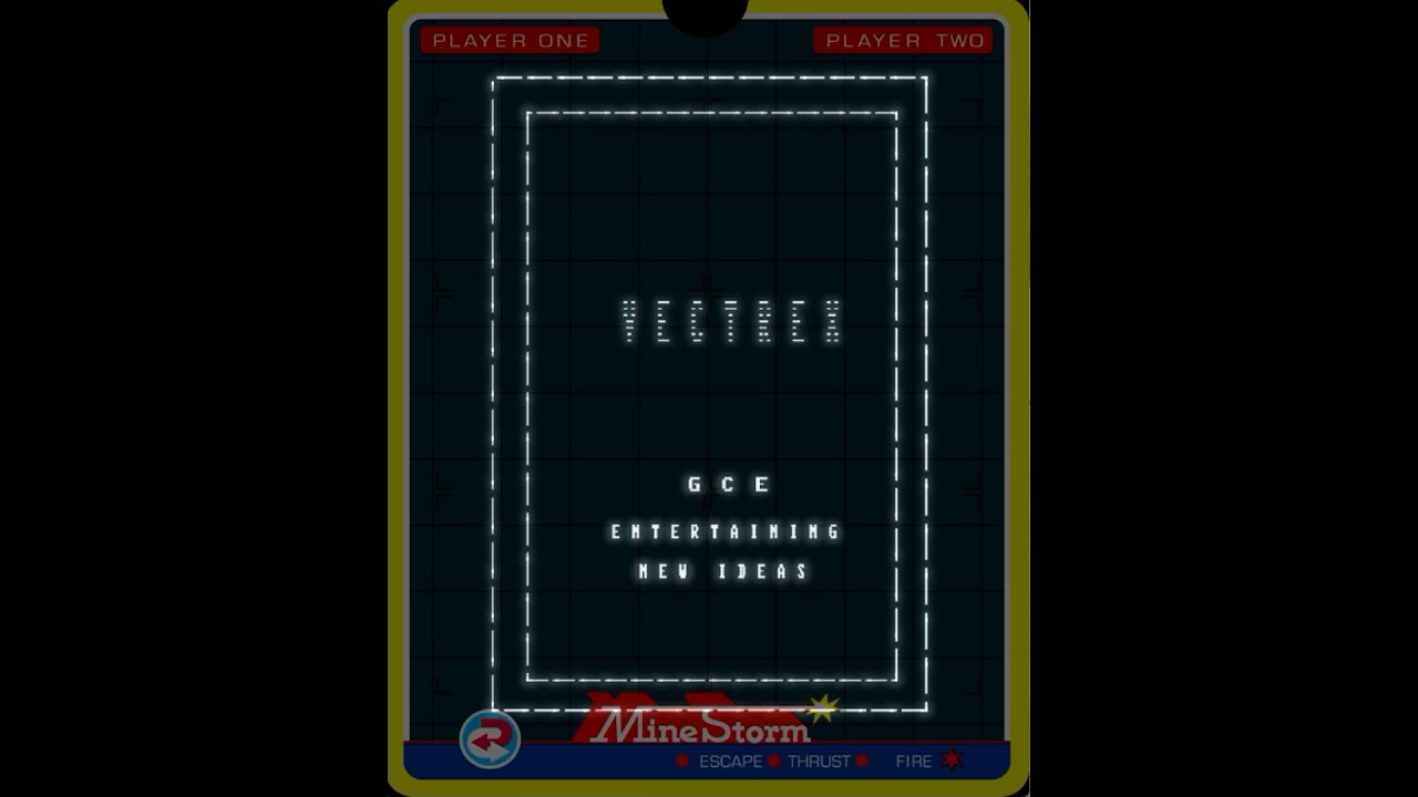 Mine Storm (マインストーム) (光速船 / Vectrex.USA.1982..Dev. GCE. Pub. GCE ...