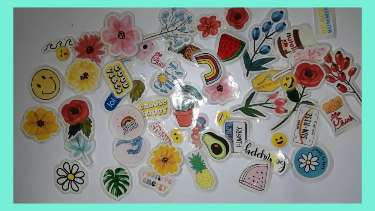 Sticker Yapımı ~ Sticker Nasıl Yapılır ? - YouTube