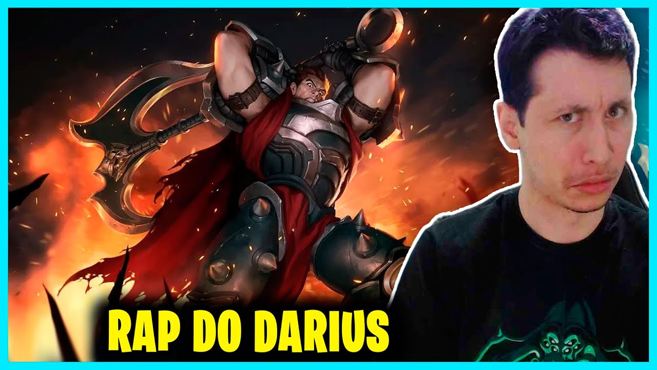 RAP do Darius, A Mão de Noxus | Fullbuster | REACT DO MORENO - YouTube