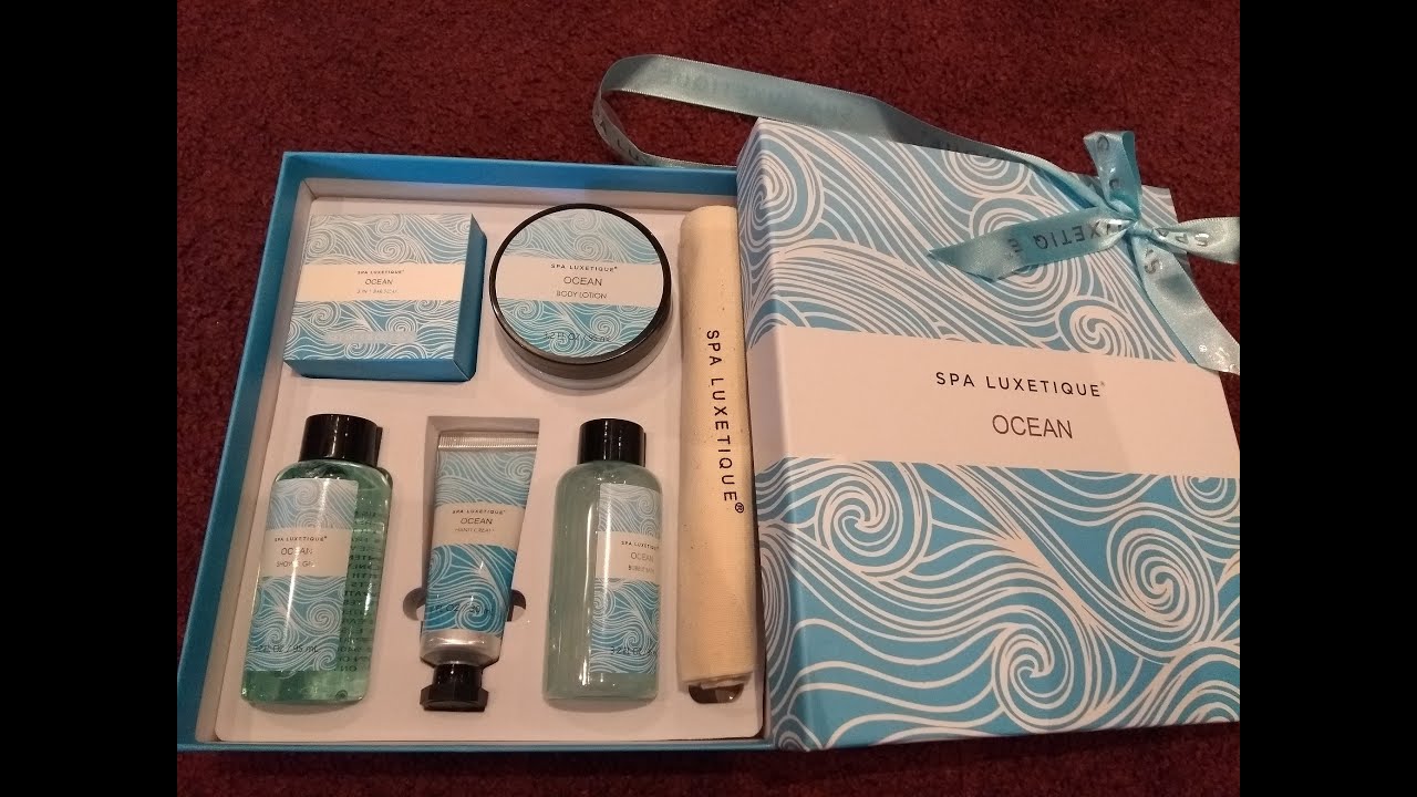 My review of the Spa Luxetique Mini Bath Gift Set For Her - Ocean - YouTube