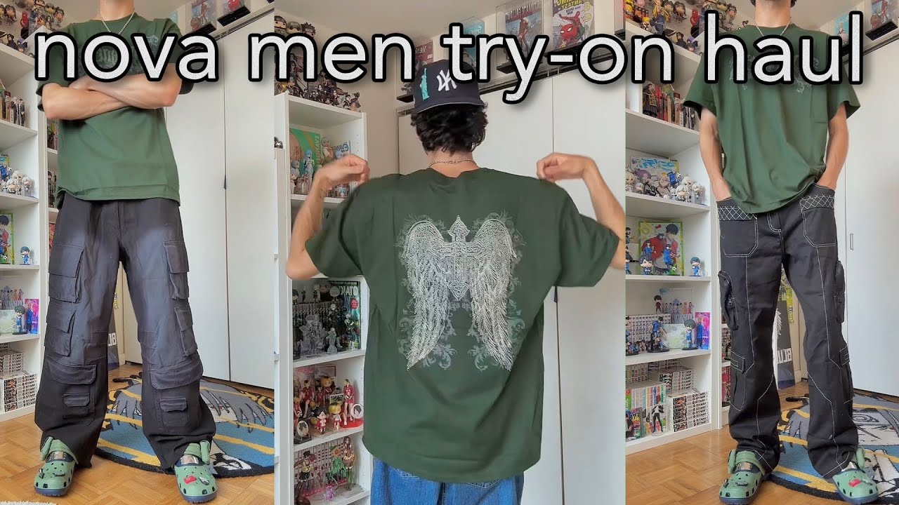 nova men haul: best men’s pants, shorts & shirts - YouTube