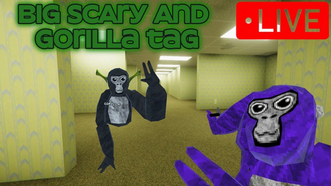 PLAYING NEW BIG SCARY AND GORILLA TAG UPDATE - YouTube