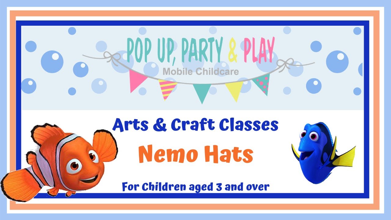 Simple Arts & Craft - Finding Nemo Hat - YouTube