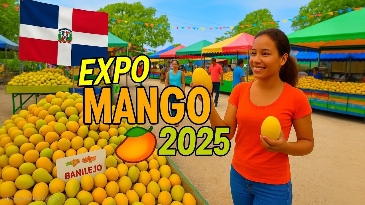 The Caribbean's Largest Mango Festival 🇩🇴 | Dominican Republic - YouTube