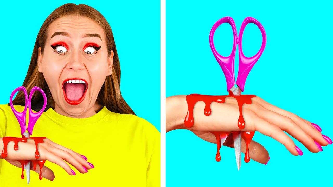 Funny Halloween Pranks | Funny Situations by Fun Fun Challenge - YouTube