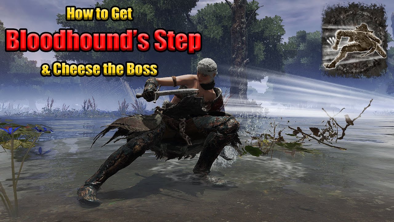 How to get Bloodhound's Step : Elden Ring (Cheese the boss) - YouTube