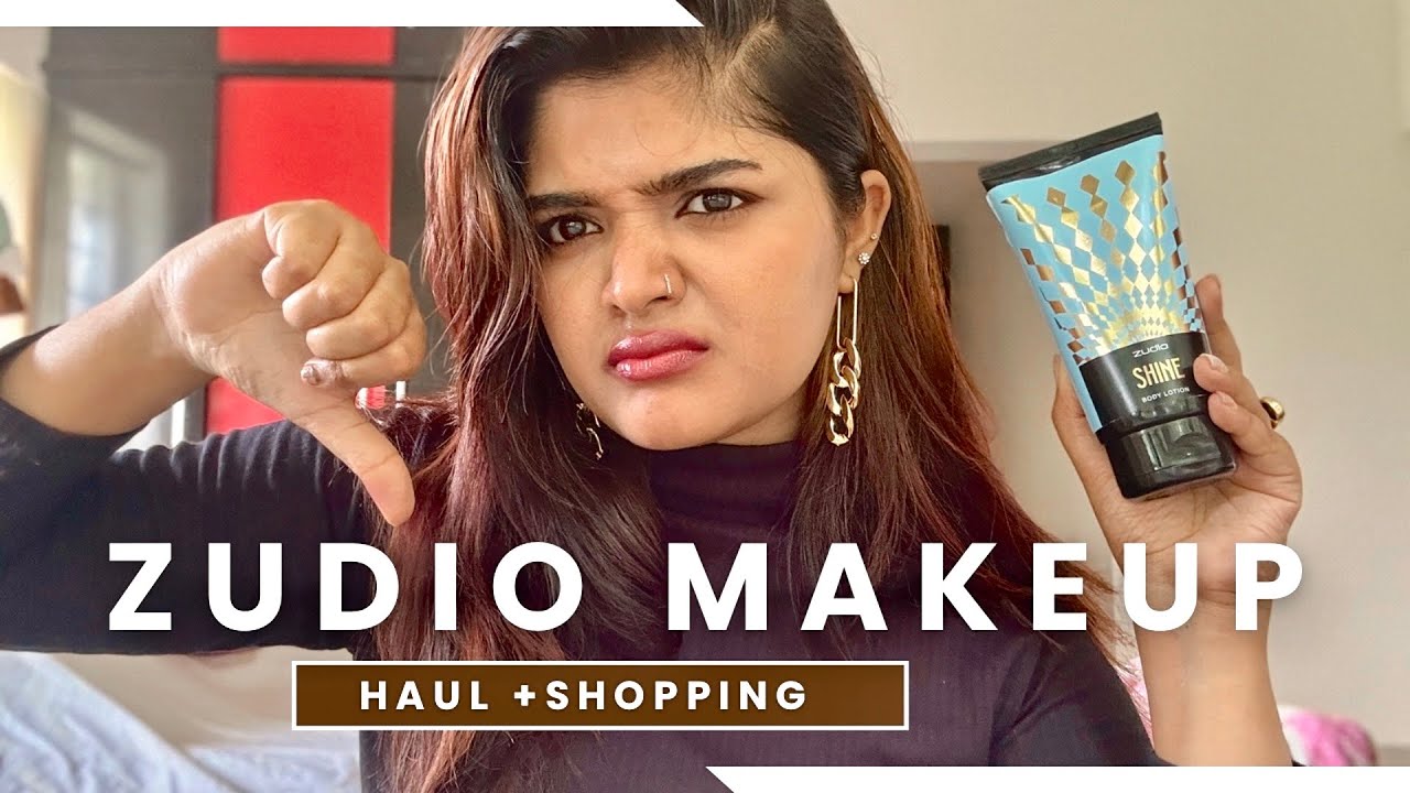 ZUDIO Makeup Haul 💄| UNDER 199* | Shopping + Try on haul | genuine ...