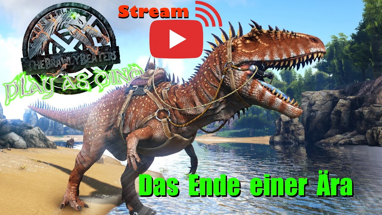 Letzter Stream! - ARK: Play as Dino! Server Stream - Infos in der Beschreibung - [Ger/HD ...