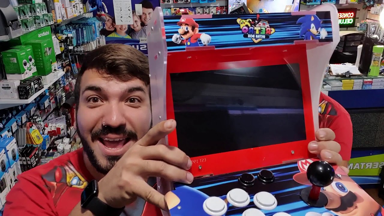 RETRÔ ULTRA BOX 2 ( MINI BARTOP 2 TELAS ) - YouTube