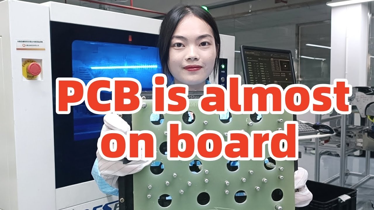 PCB reflow carrier of Electronics Factory. - YouTube