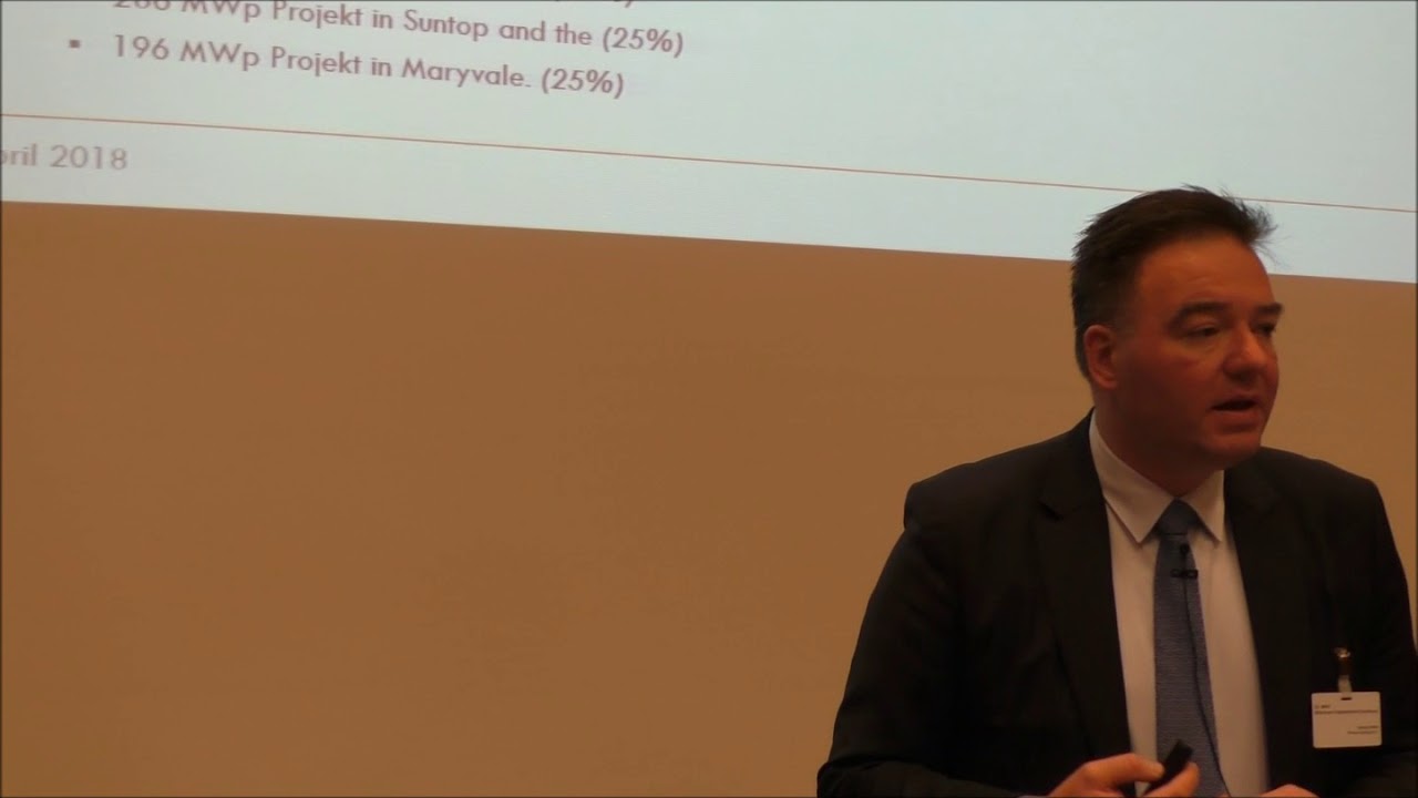 Präsentation von Georg Hotar, CEO, Photon Energy N.V. bei der MKK am 25 ...