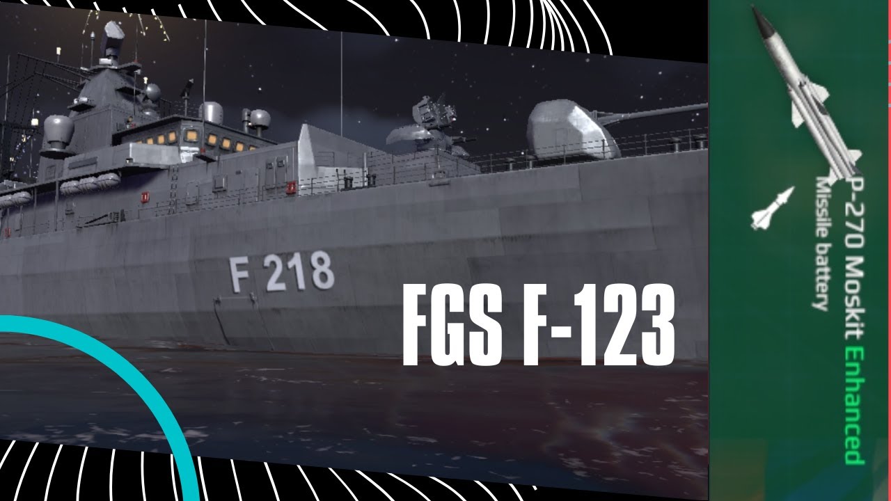 Modern Warships FGS F 123 armed with Russia missile P 270 Moskit - YouTube