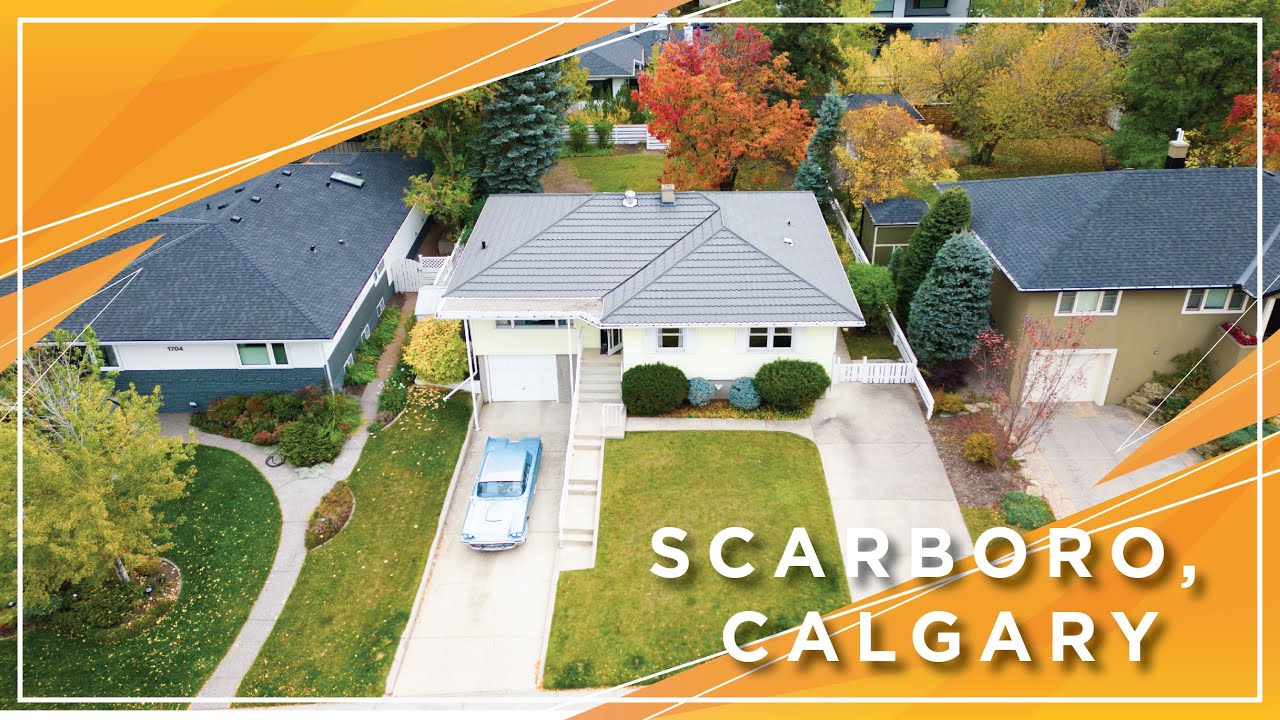 Calgary Real Estate Aerial Production - 1708 23 St SW - YouTube