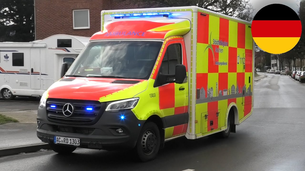 [Neues Battenburgdesign] RTW & NEF Rettungsdienst Städteregion Aachen ...