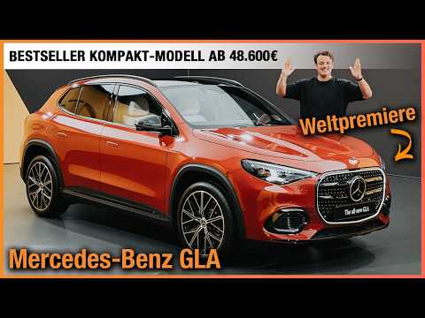 Mercedes-Benz GLA (2026) Weltpremiere des Bestseller Kompakt-Modells ab 48.600€! Review | Test | POV