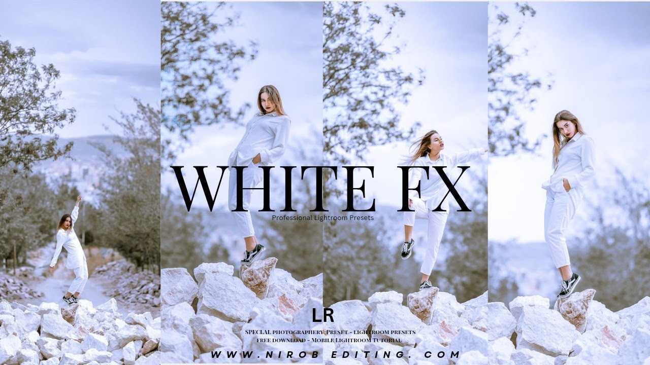 How to Edit Professional White Fx Photography | Lightroom Presets Free ...